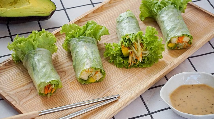 Vietnamese vegetable rolls: A tasty and nutritious meal